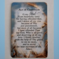 Act of Contrition Printable Prayer Card, Instant Download, Prayer for ...
