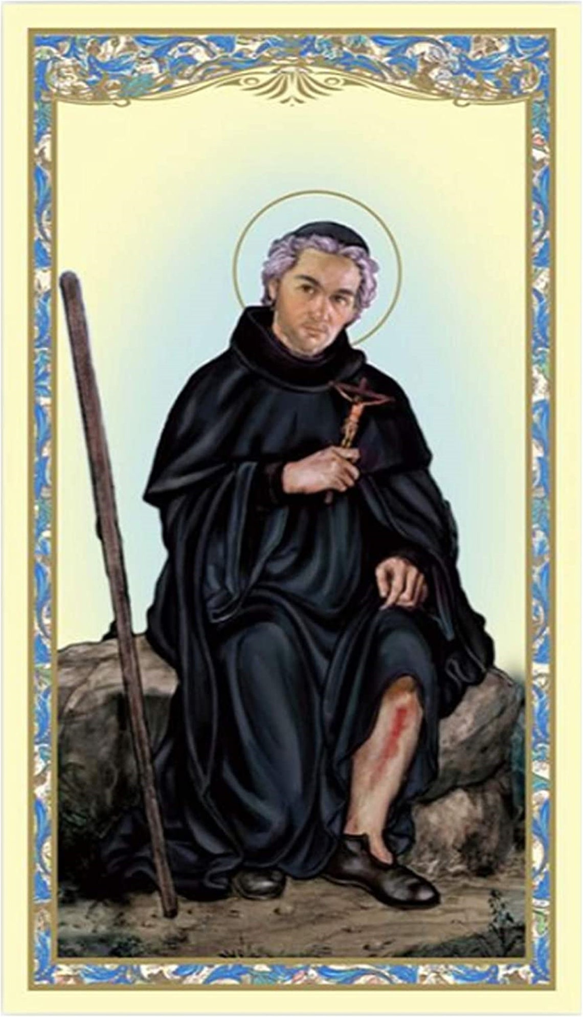 St Peregrine Holy Prayer Card Patron of Cancer Aids Incurable Diseases ...