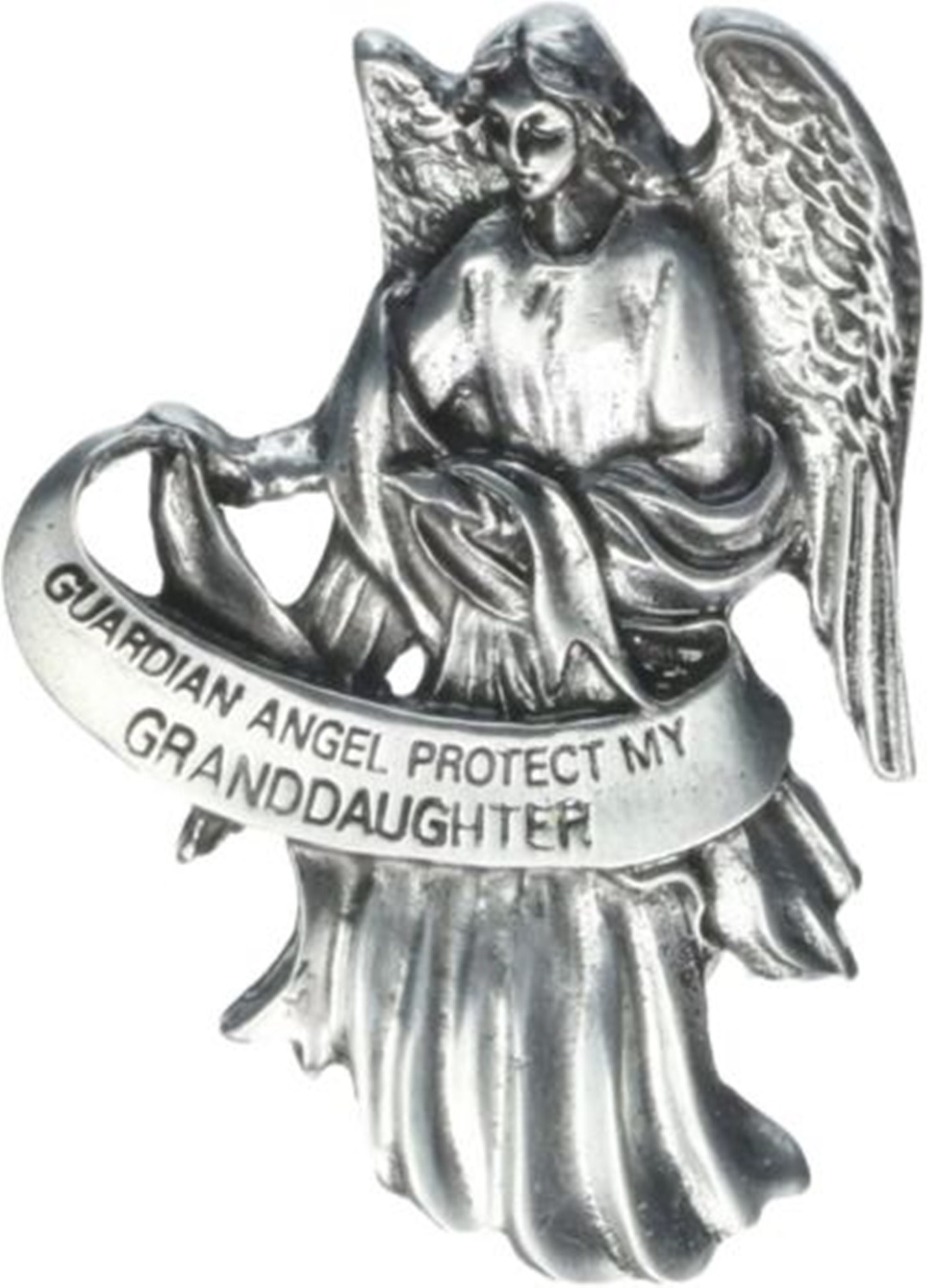 Car Angel Protector Light My Way Guardian Angel Auto Visor Clip, Glow ...