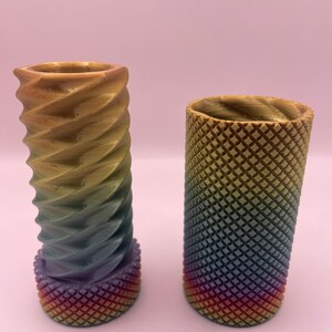 3D Printed Twist Container - Etsy
