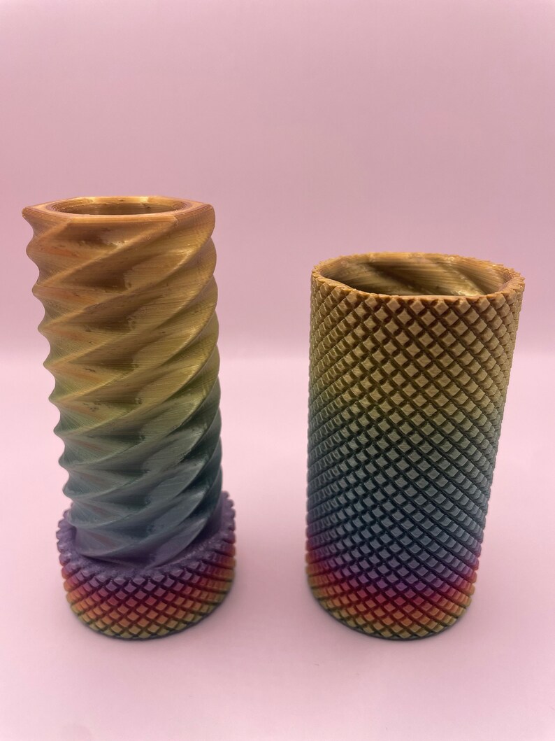 3D Printed Twist Container - Etsy