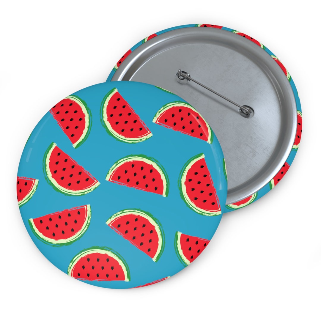 Palestine Watermelon Flag Pin, Palestine Button Pin, Free Palestine Pin ...
