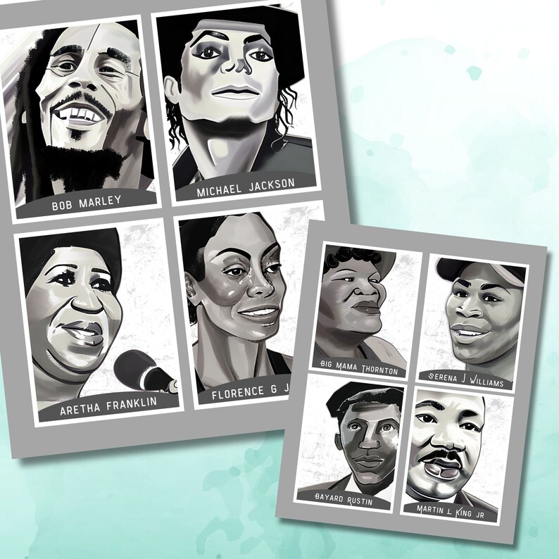 Black History Month Bulletin Board Kit, School Classroom Decor, BLM ...