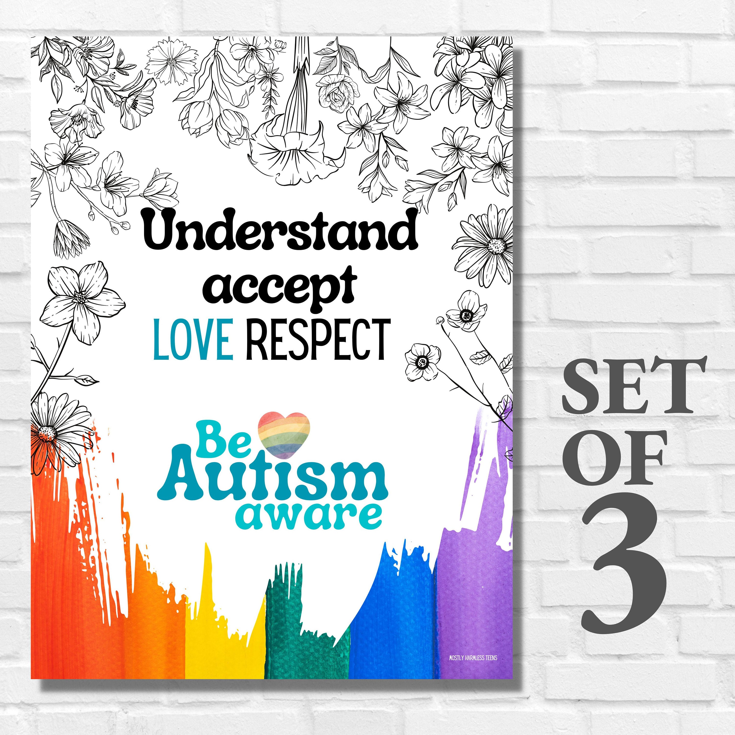Autism Awareness Posters, Autism Svg, Autism Awareness Svg ...