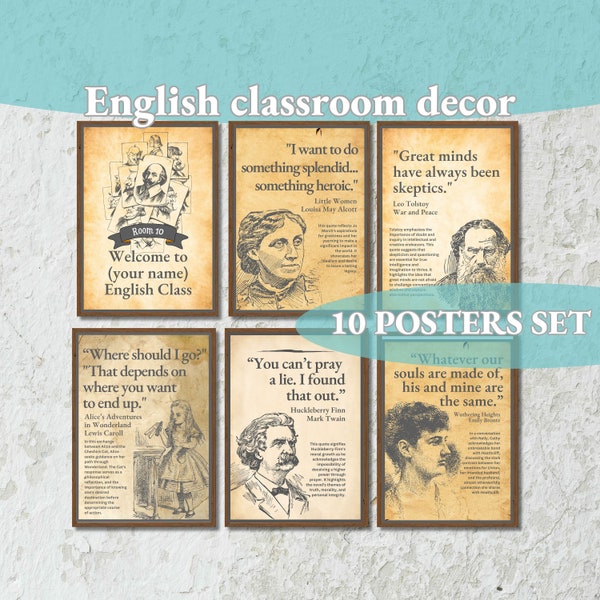English Classroom - Etsy