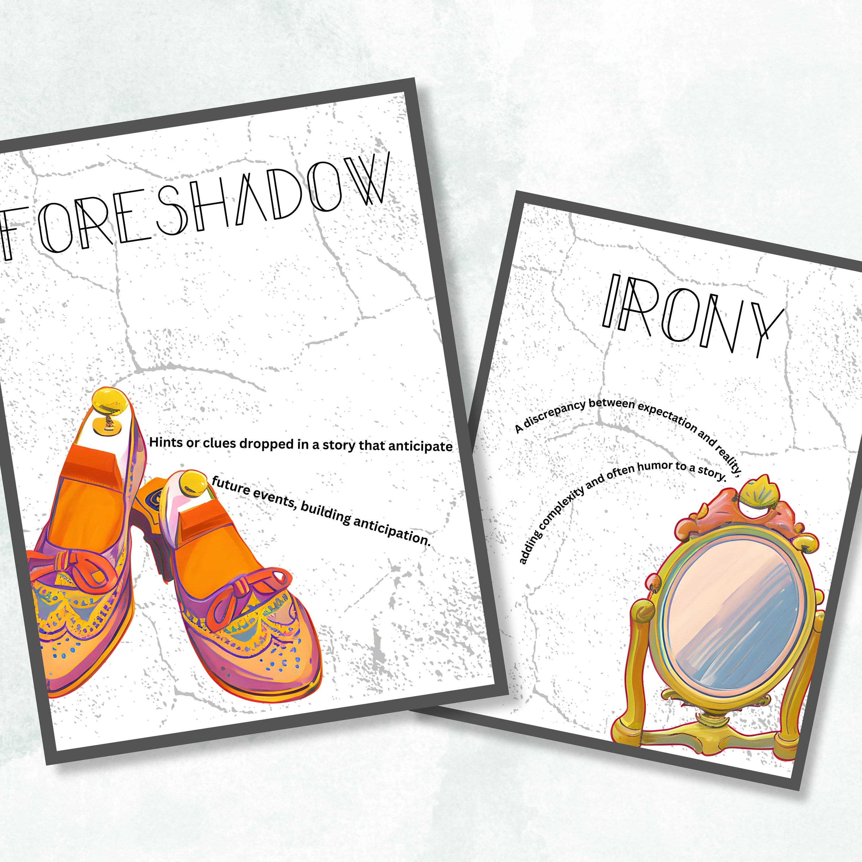 Story Elements English Classroom Decor Bundle Middle High - Etsy