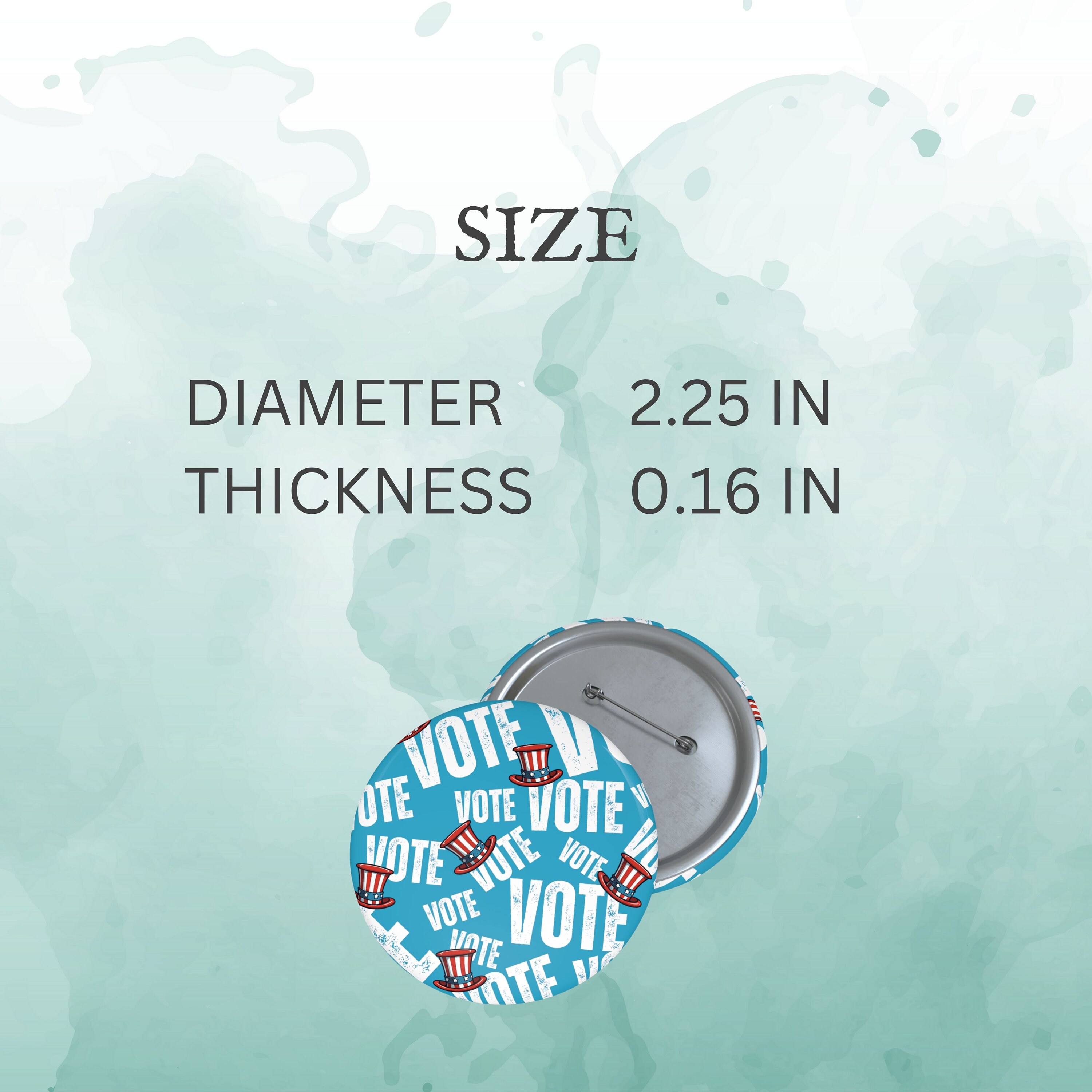 US Elections Pin Bundle, Presidential Election Button, Biden Campaign ...