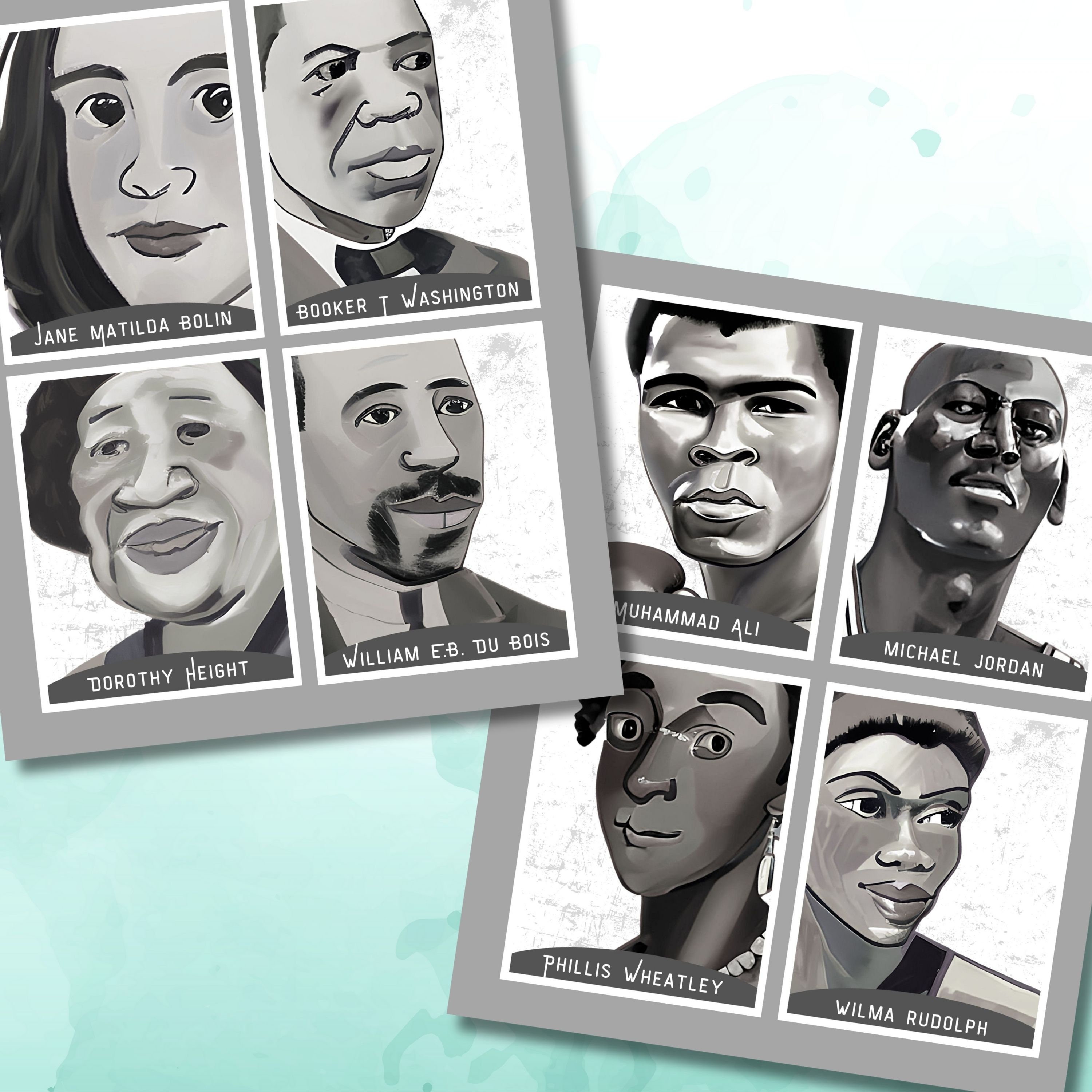 Black History Month Bulletin Board Kit, School Classroom Decor, BLM ...