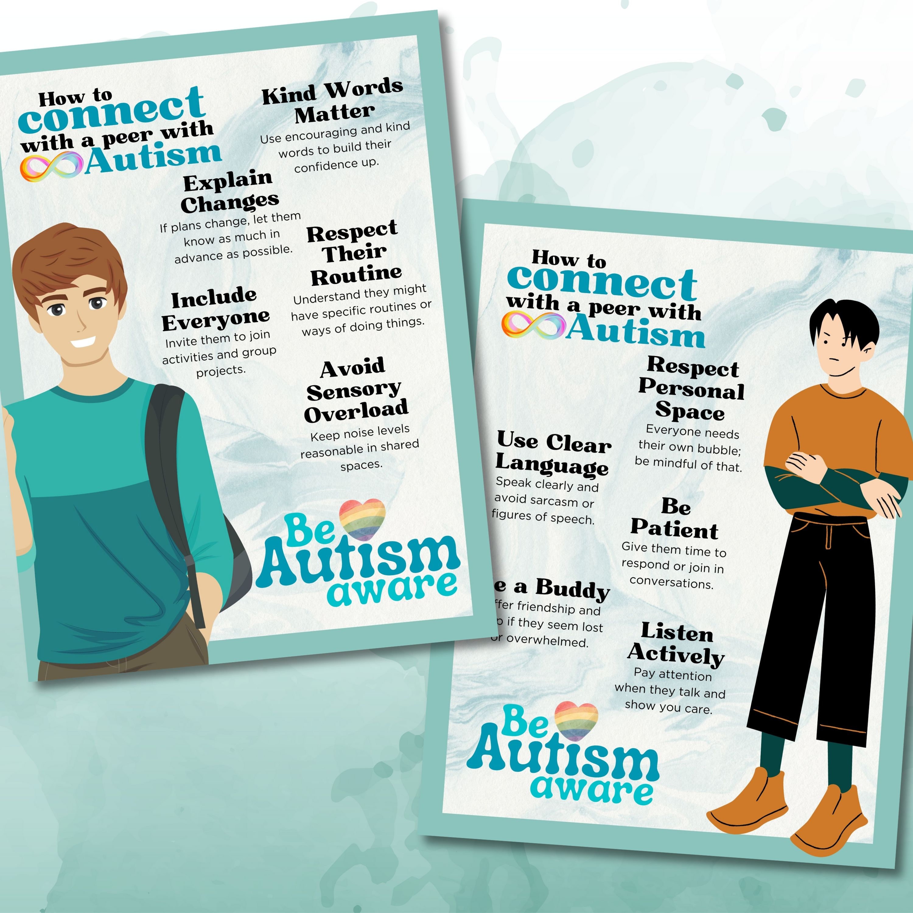 Autism Awareness Posters, Counselor Office Decor, Autism Svg ...