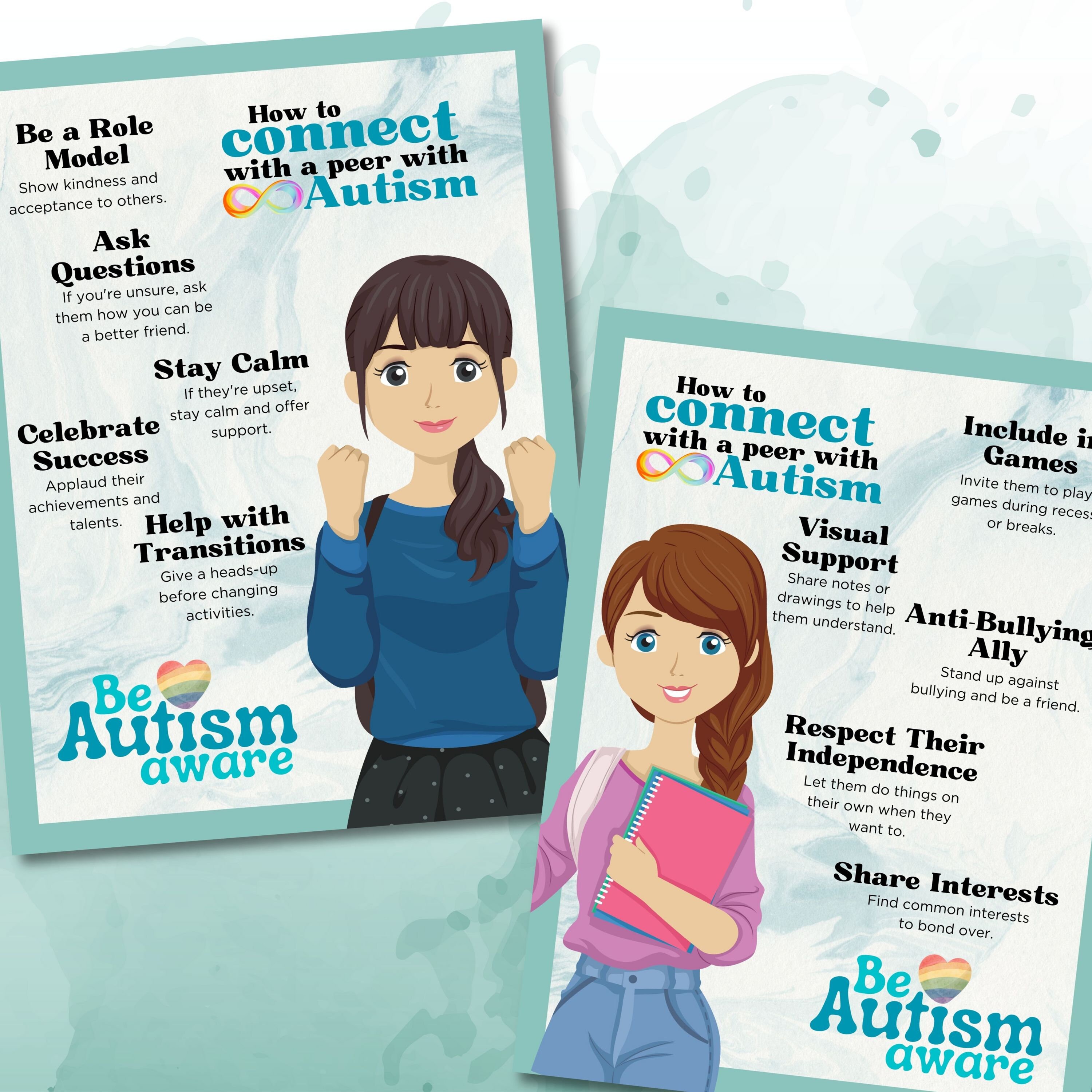 Autism Awareness Posters, Counselor Office Decor, Autism Svg ...