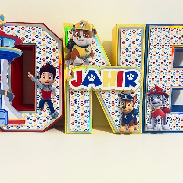 Paw Patrol Birthday Sign Svg - Etsy