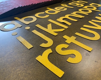 Sandpaper Letters, Lower Case, Wood, Print - Etsy