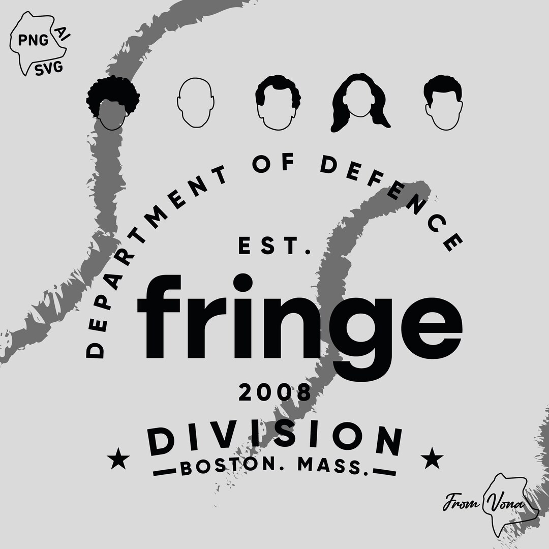 Fringe Division (tv Series) - SVG/AI and PNG Digital Download File (cut ...
