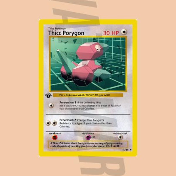 Thick Charizard Card - Etsy