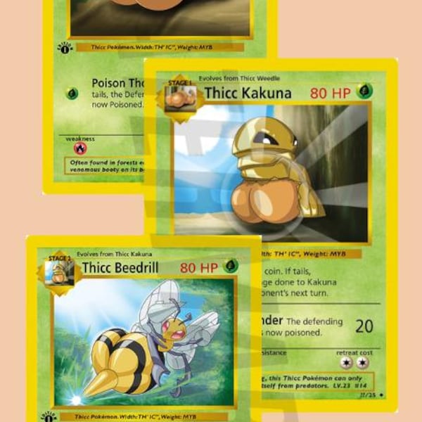 Thick Charizard Card - Etsy