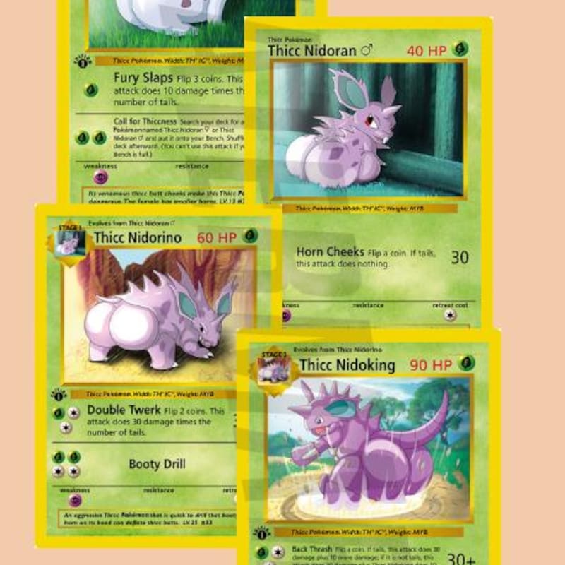 Thick Charizard Card - Etsy