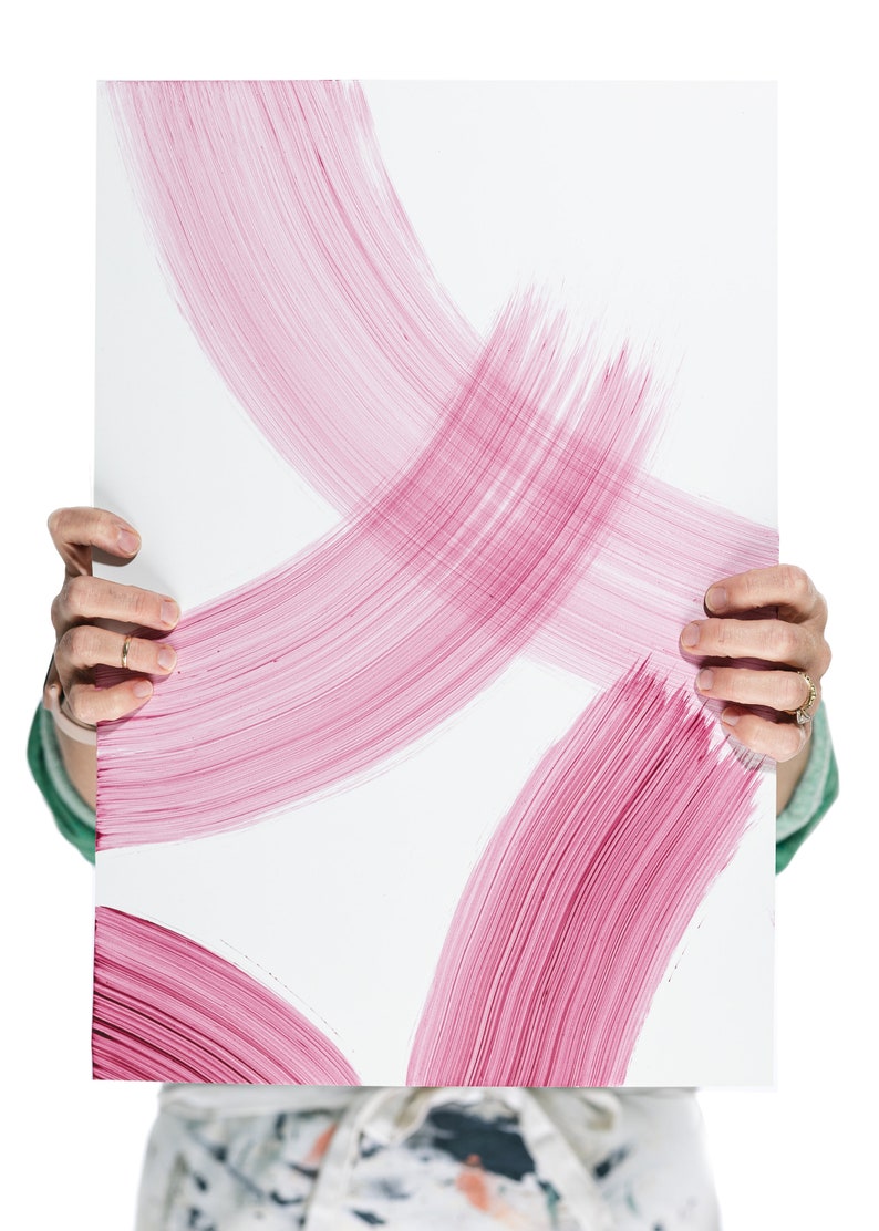 DIY Paint Kit, Broad Strokes, Brush Stroke Pattern, Wallpaper ...