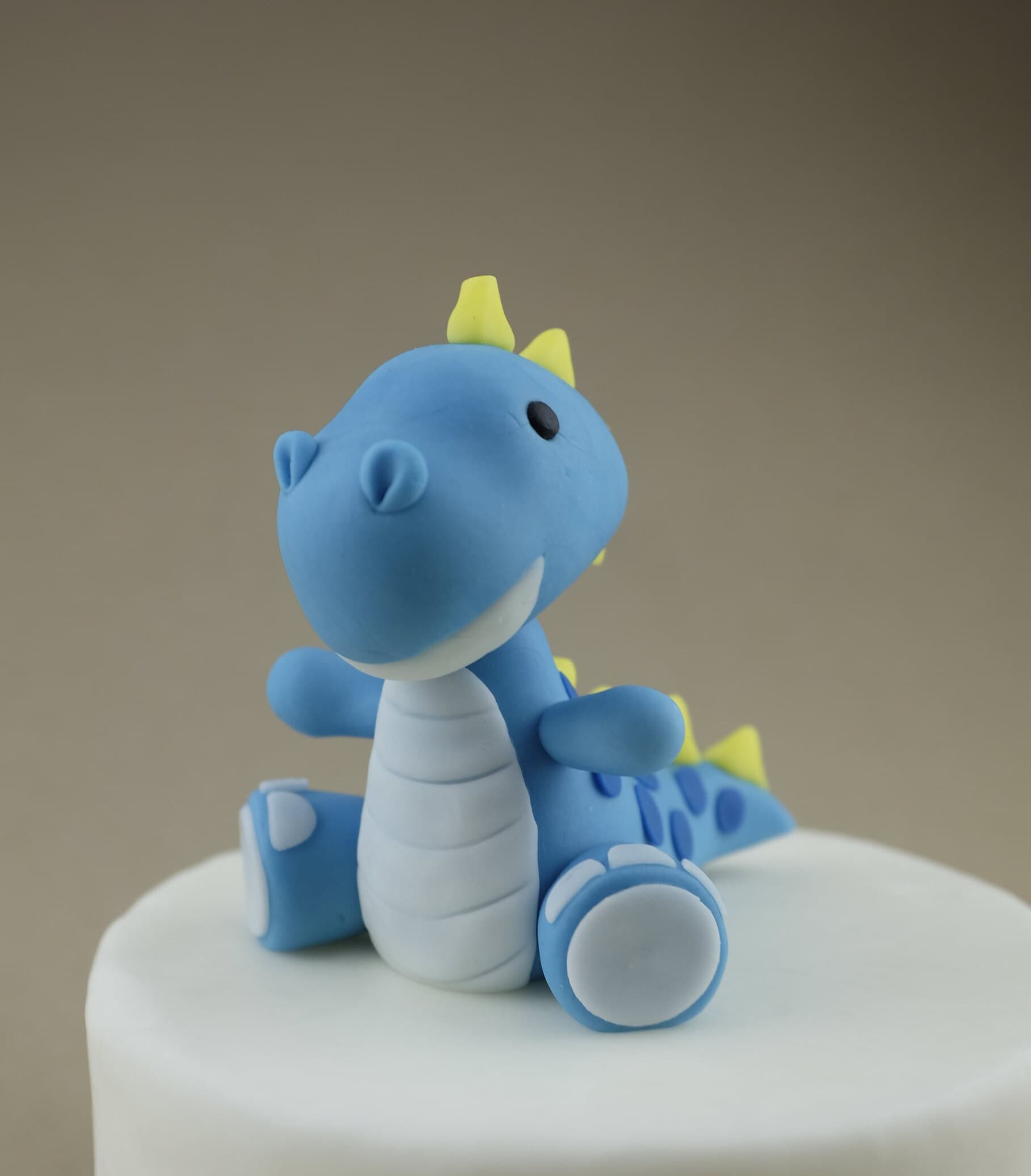 Fondant Dinosaur Cake Topper Dinosaur Party Decoration Dinosaur Baby ...