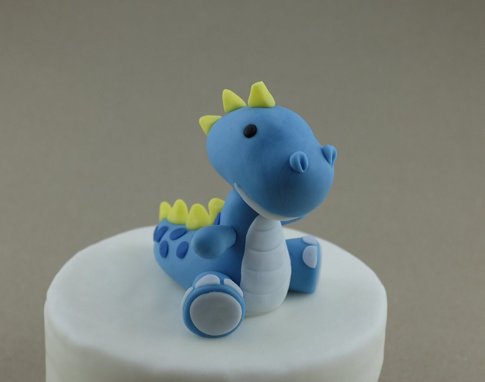 Fondant Dinosaur Cake Topper Dinosaur Party Decoration - Etsy
