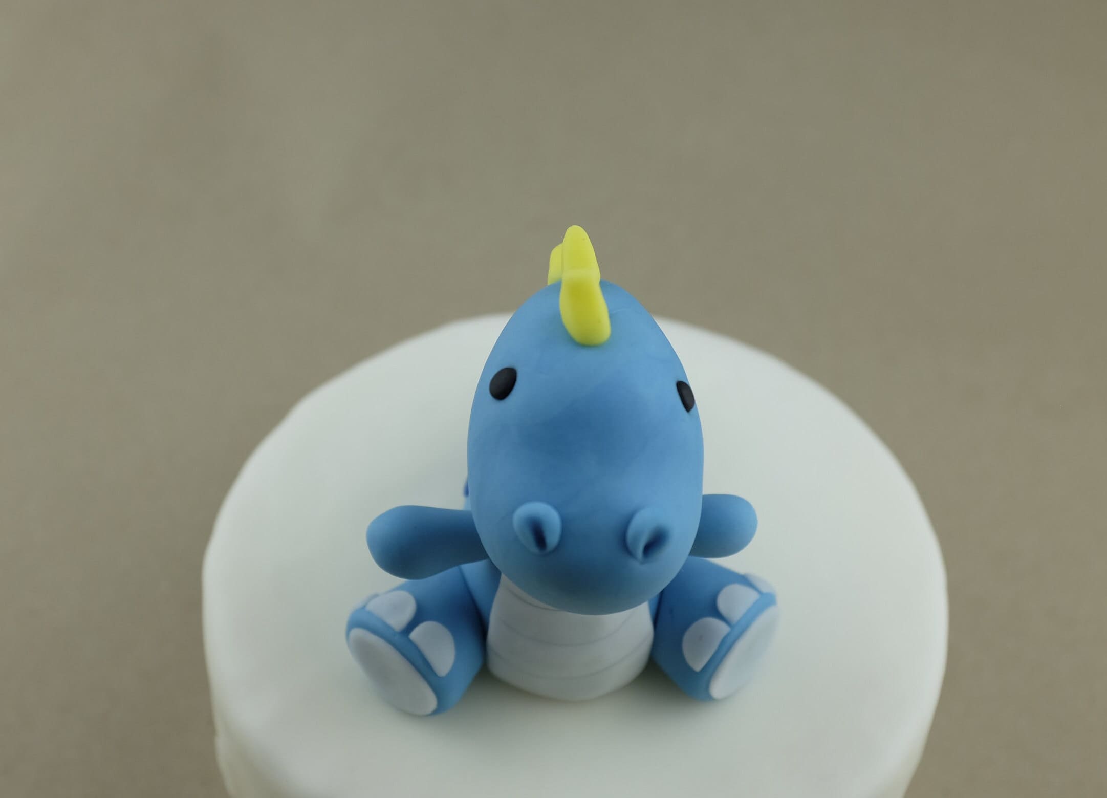 Fondant Dinosaur Cake Topper Dinosaur Party Decoration Dinosaur Baby ...