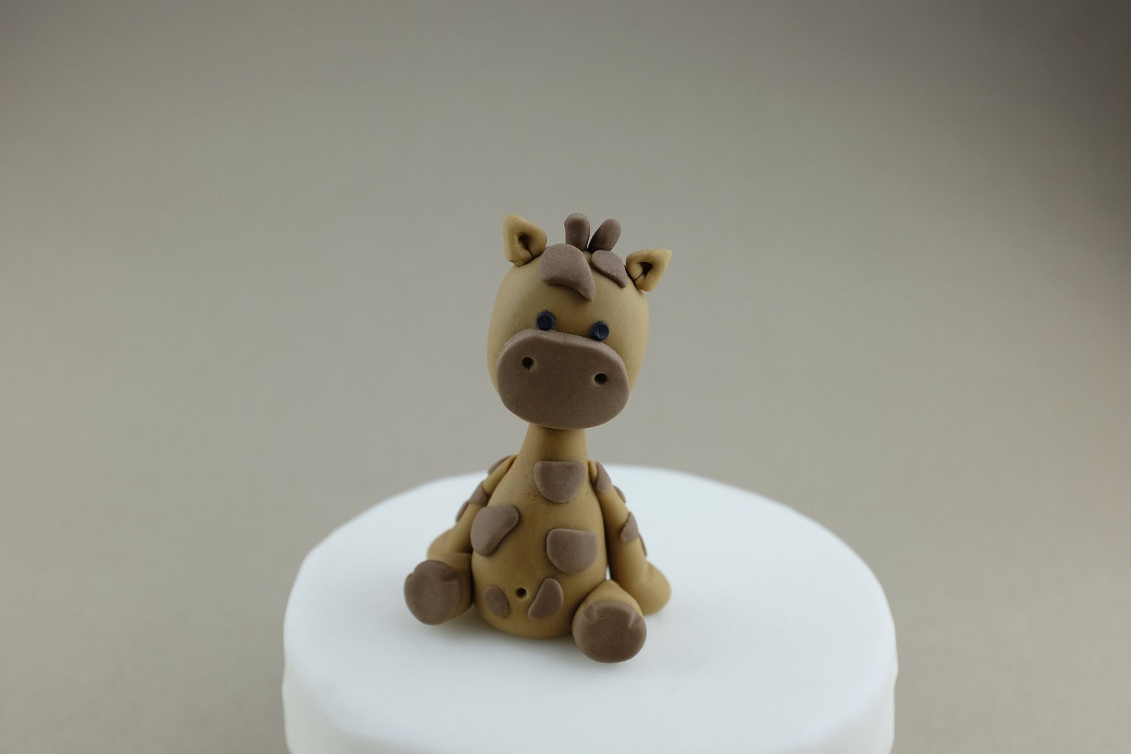 Giraffe Fondant Cake Topper for Safari Themed Birthday Safari Birthday ...