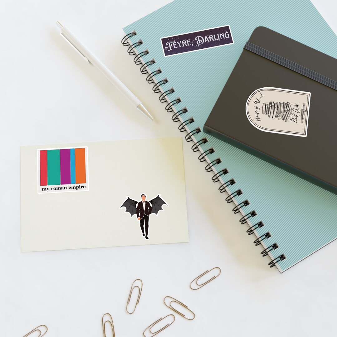 ACOTAR Sticker Sheet, ACOTAR Sticker Bundle, Four ACOTAR Stickers - Etsy