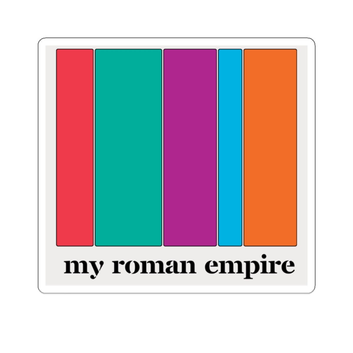 ACOTAR Book Series Sticker ACOTAR Book Spine Sticker Sarah Maas Book ...