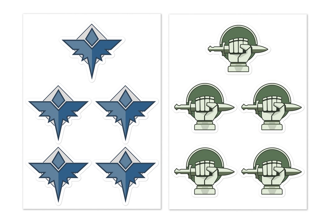 Foxhole Stickers Warden and Colonial Sheet - Etsy