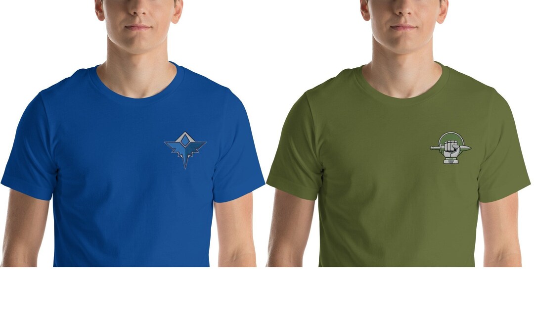 Foxhole Shirt Embroidered Warden and Colonial - Etsy