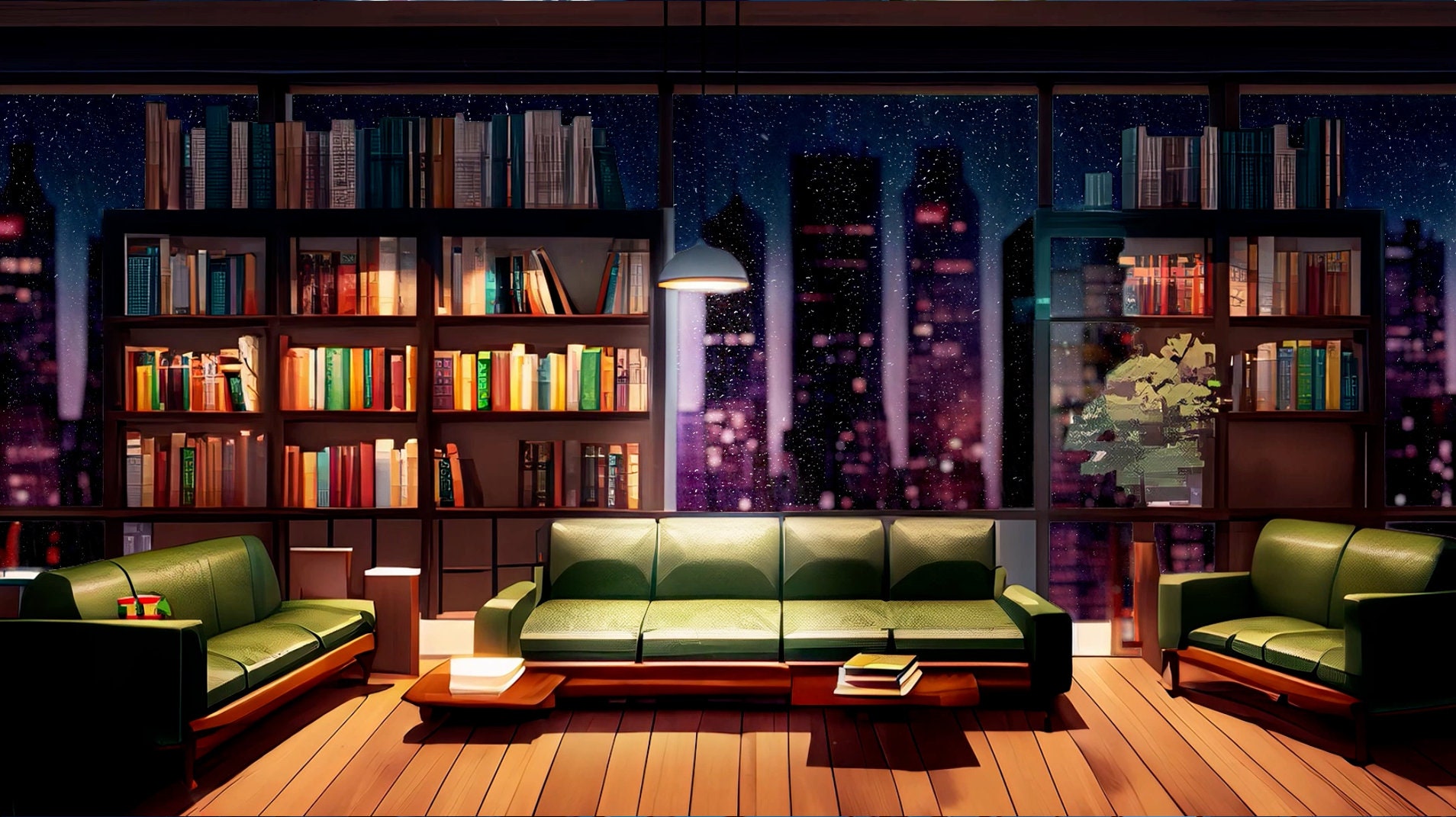 Vtuber Background Animated Virtual Background Stream Room Background ...