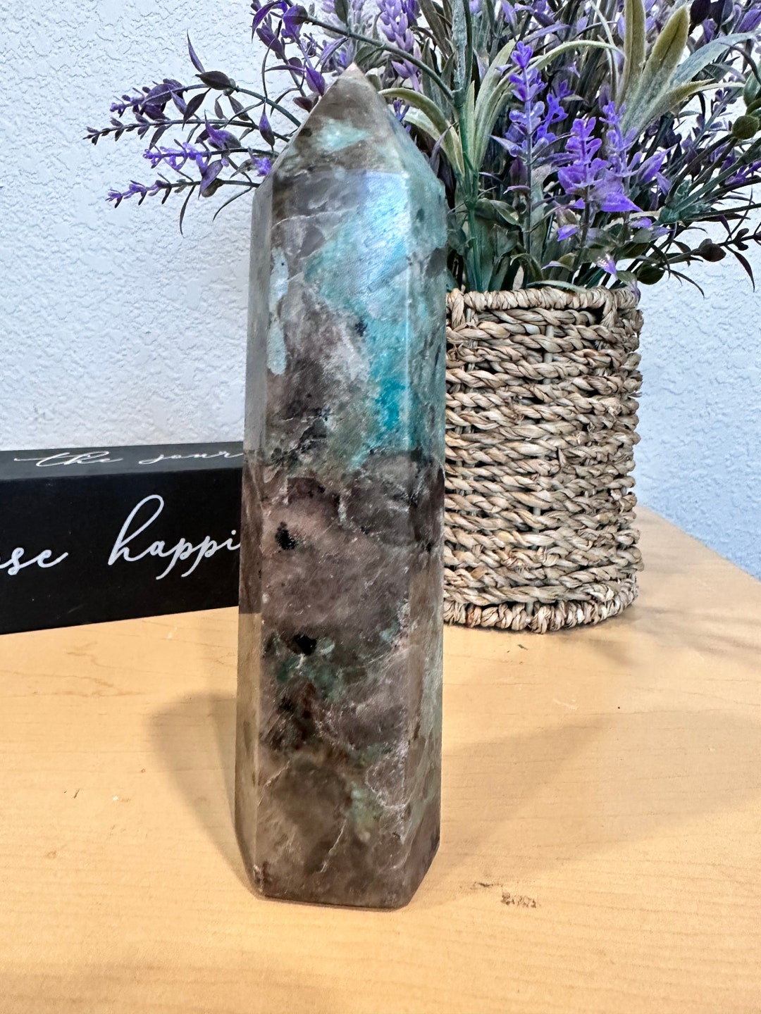 Amazonite Tower Crystal - Etsy