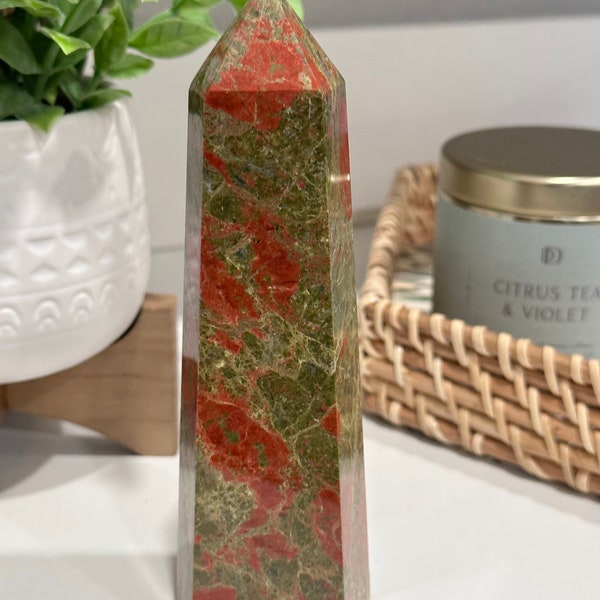 Unakite Tower - Etsy