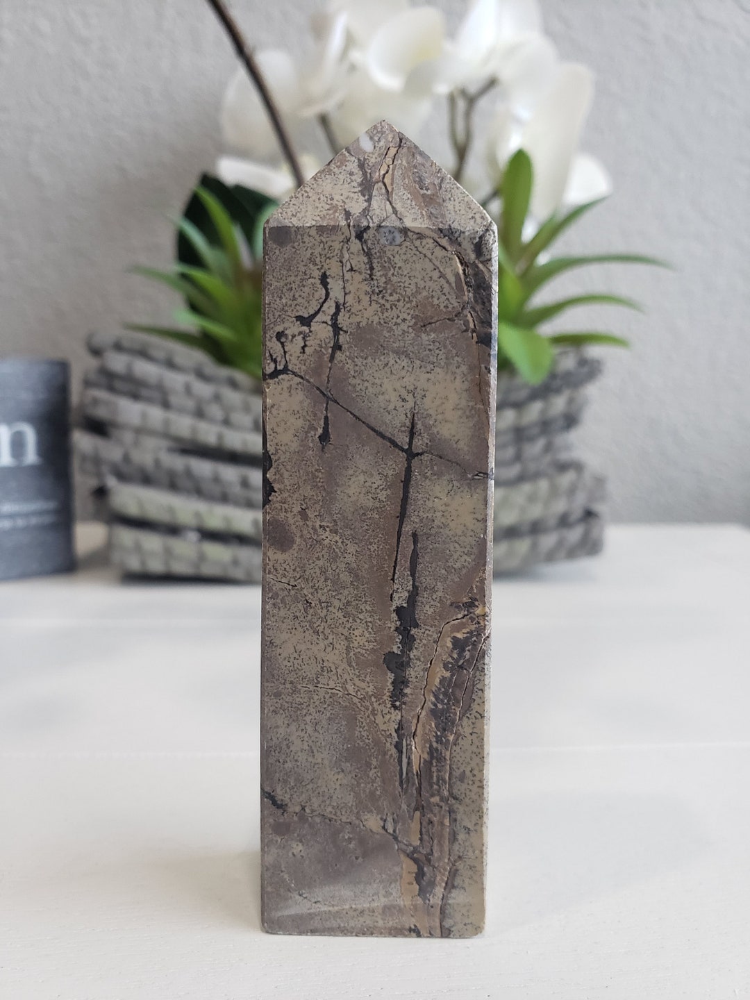 Picture Jasper Tower Carving - Etsy