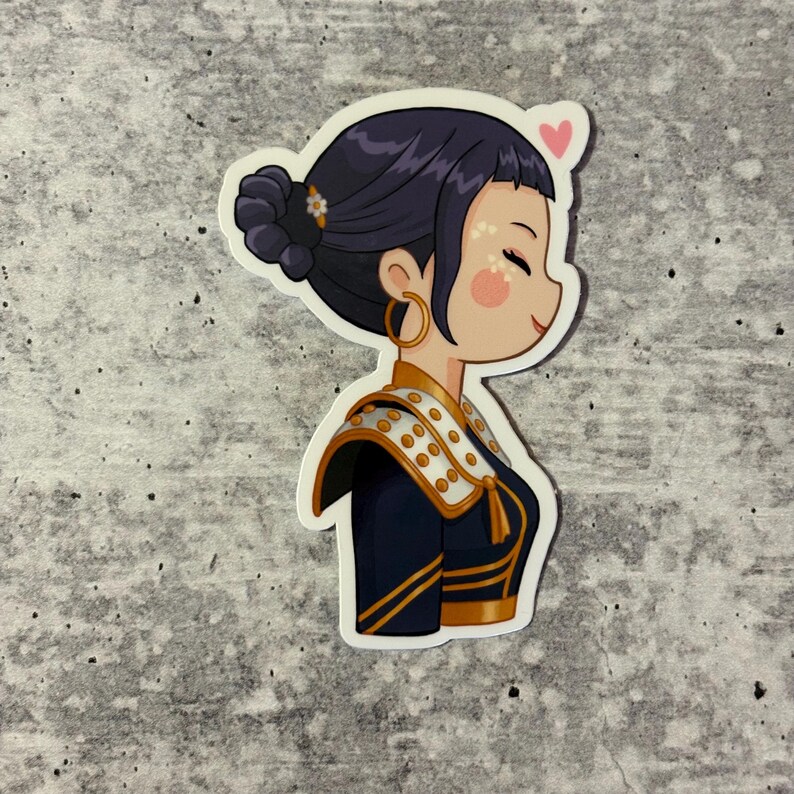 Kpop Demon Hunters Huntrix Vinyl Stickers (mix and Match Rumi, Zoey ...