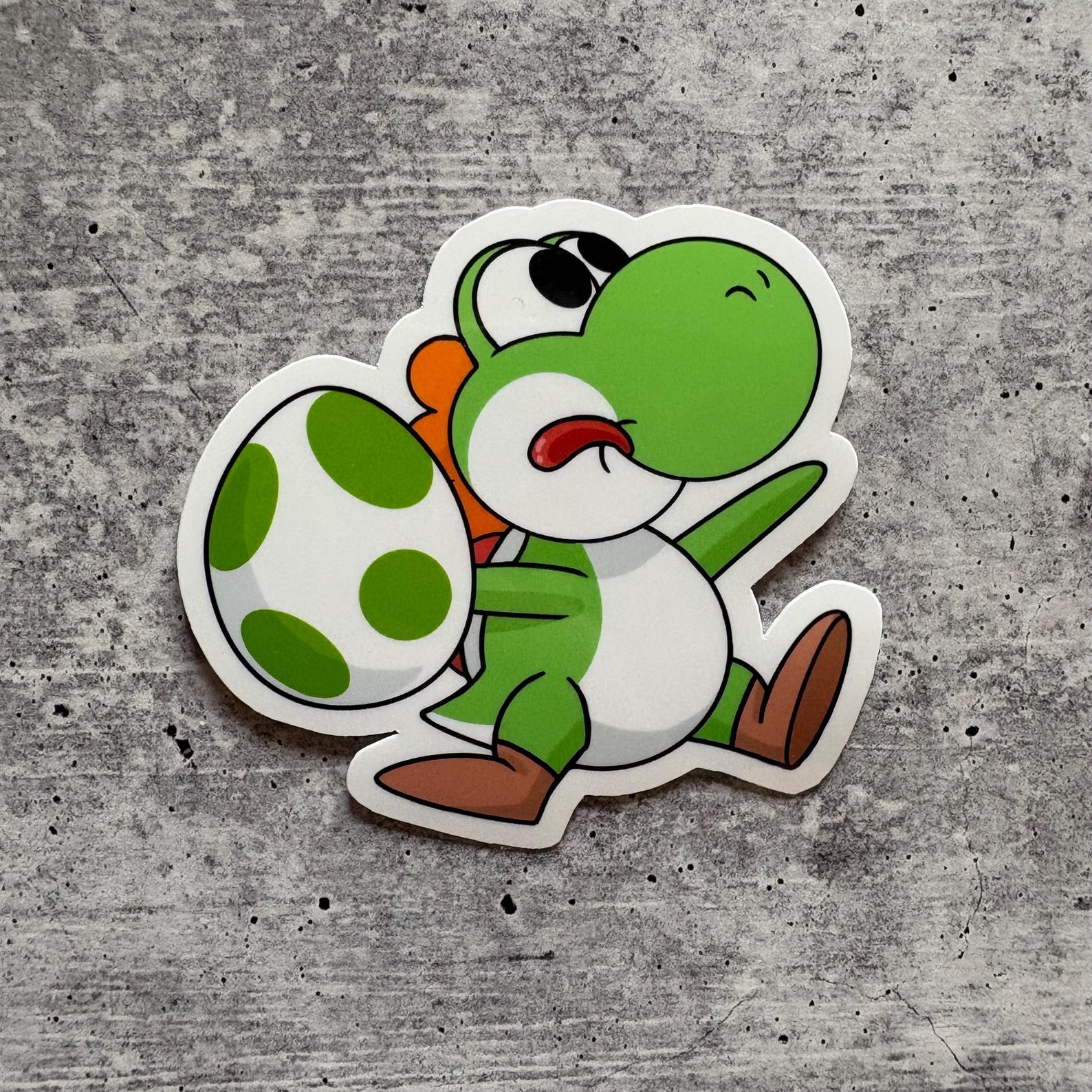 Mario Bros: Yoshi and Boo Vinyl Stickers - Etsy