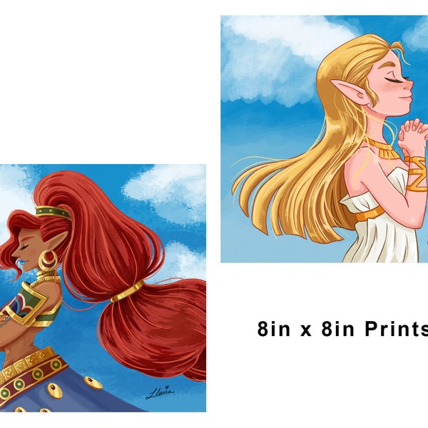 Urbosa Art Print - Etsy