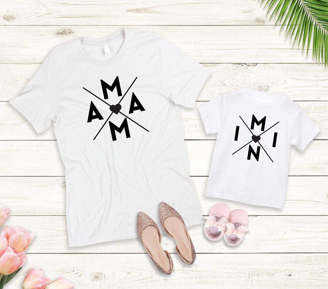 Mama Mini SVG, Plotter File, Mom-shirt, Mini-shirt, Digital Download ...