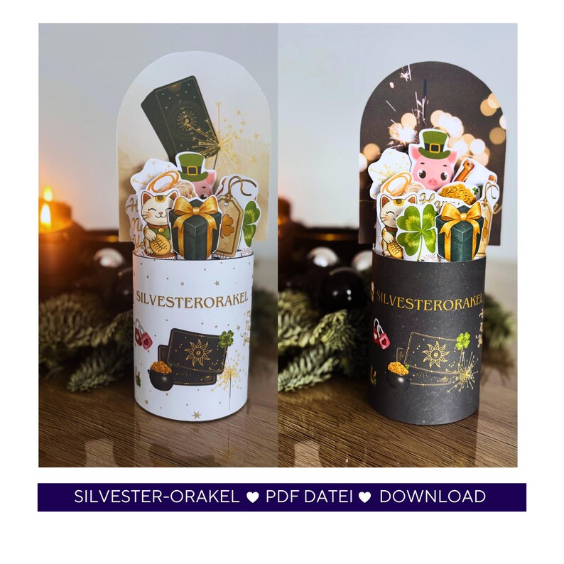 Duplo New Year's Eve Oracle Wrappers | DIY New Year's Oracle ...