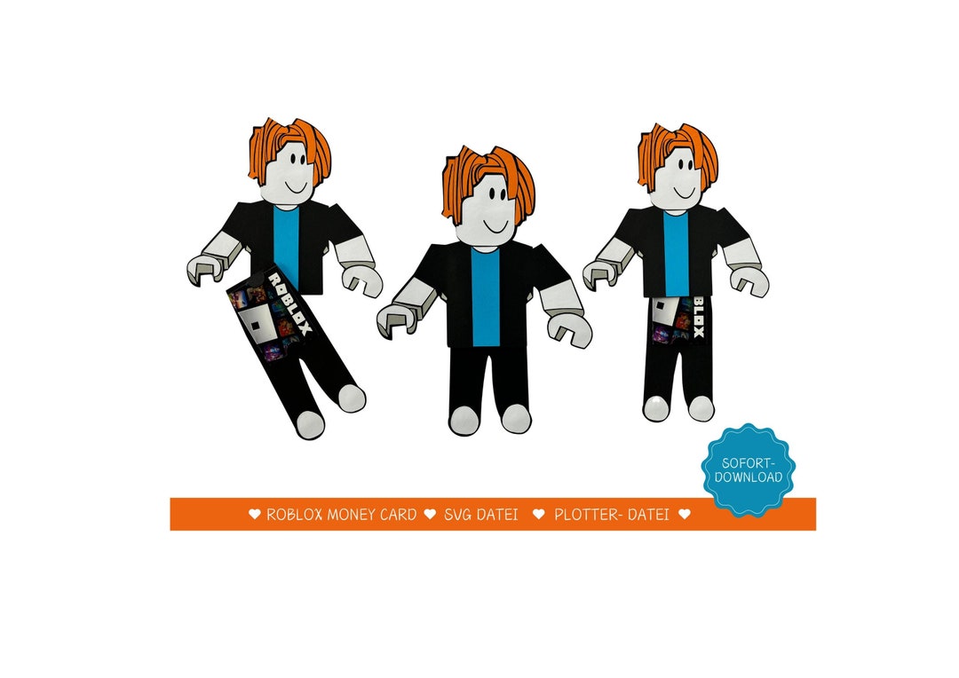 Plotter File, Roblox, Robux, Voucher Card, Money Card, Sewing Pattern ...