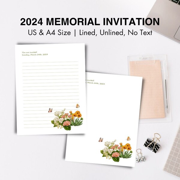 Memorial Invitation Jw - Etsy