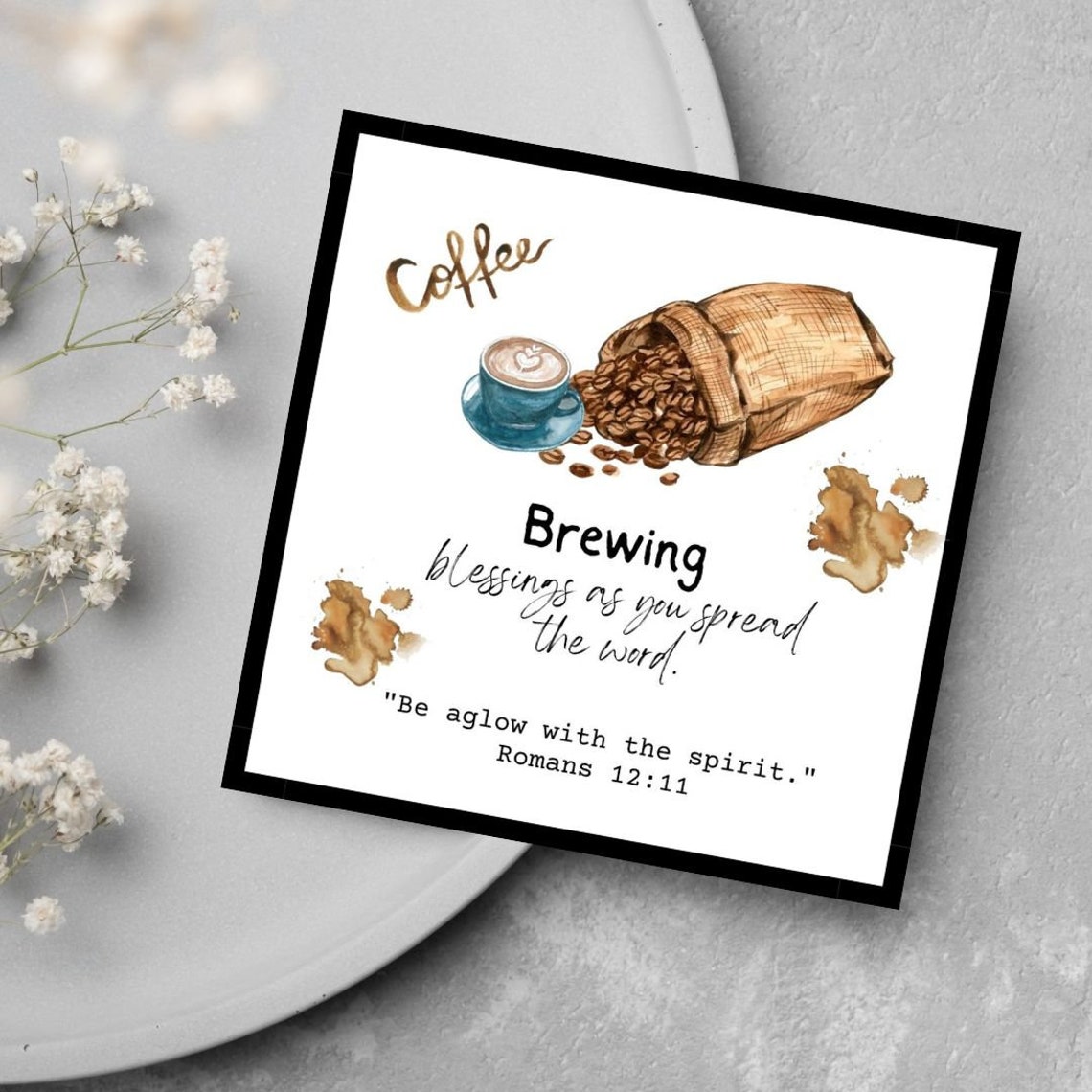 JW Pioneer Favor Tags, Pioneer Printable Gift Tags, JW Coffee Favor ...