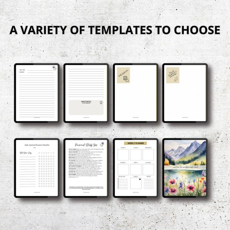 2026 JW Convention Digital Notebook: Meeting & Study (PDF) - Etsy