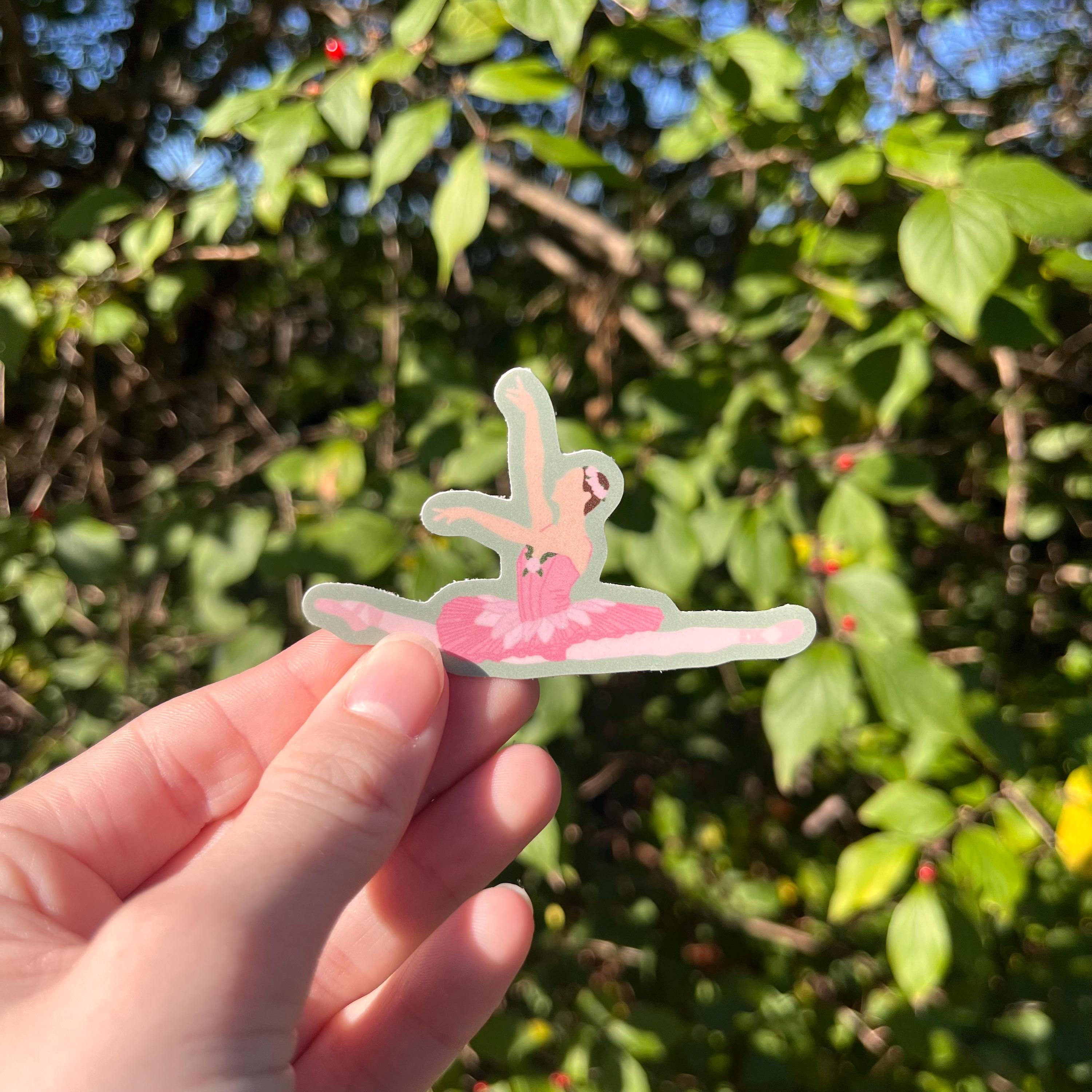 The Nutcracker Ballet Dew Drop Flower Inspired Vinyl Sticker, Custom ...
