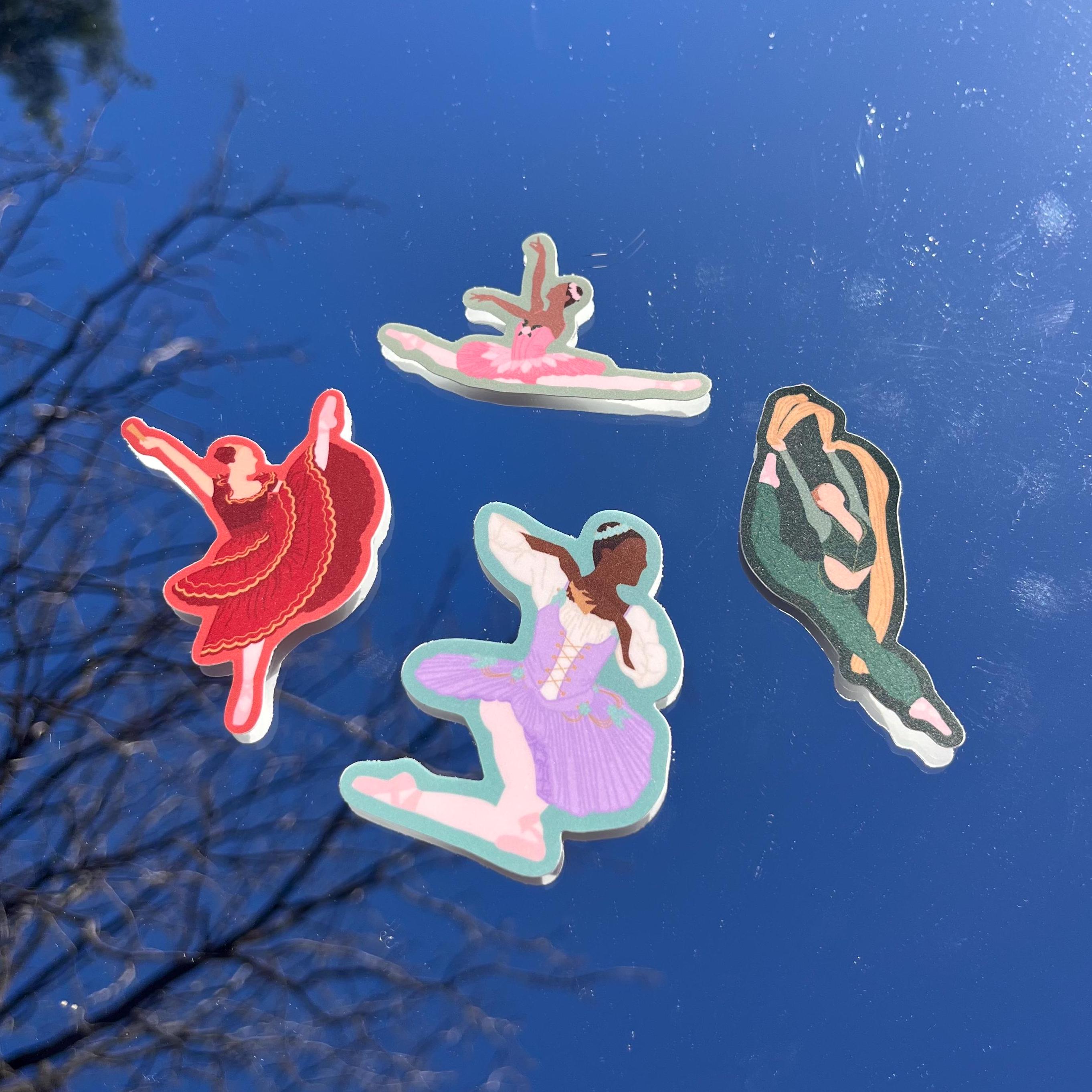 The Nutcracker Ballet Dew Drop Flower Inspired Vinyl Sticker, Custom ...