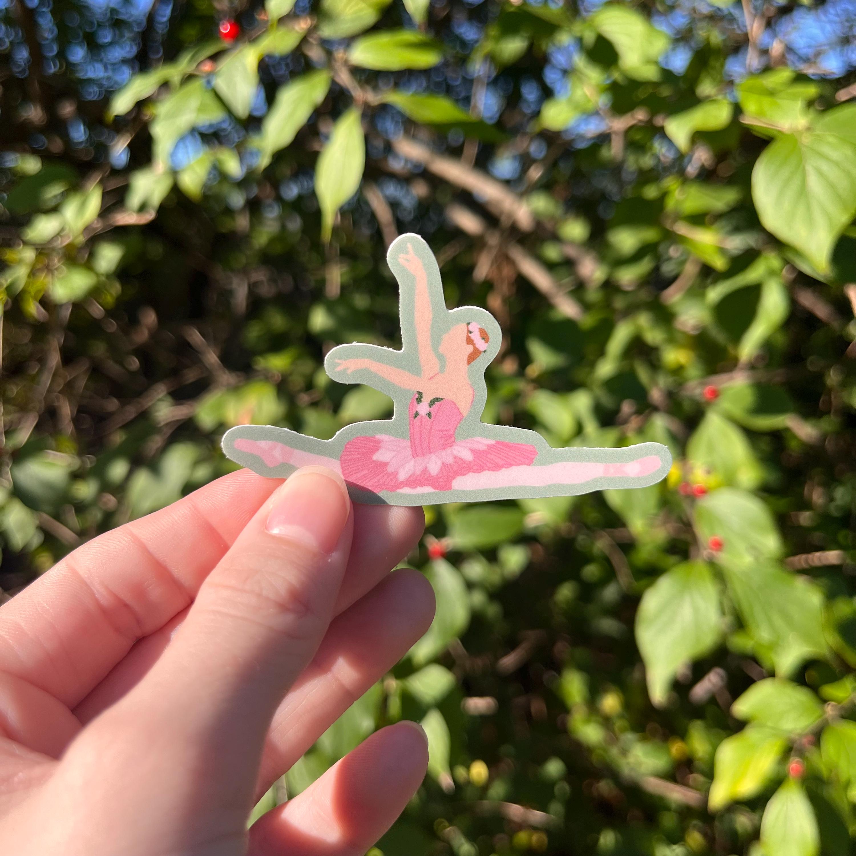 The Nutcracker Ballet Dew Drop Flower Inspired Vinyl Sticker, Custom ...