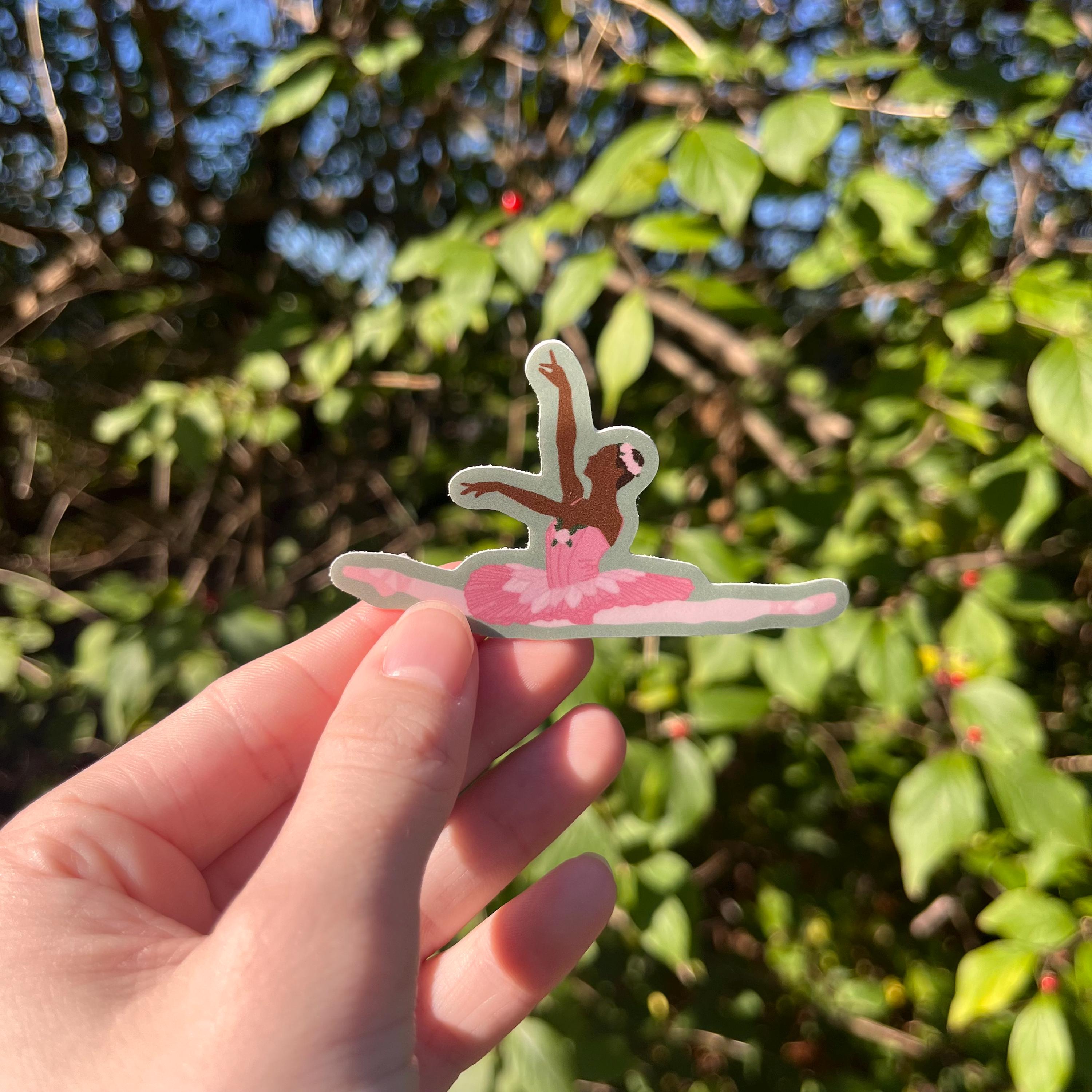 The Nutcracker Ballet Dew Drop Flower Inspired Vinyl Sticker, Custom ...