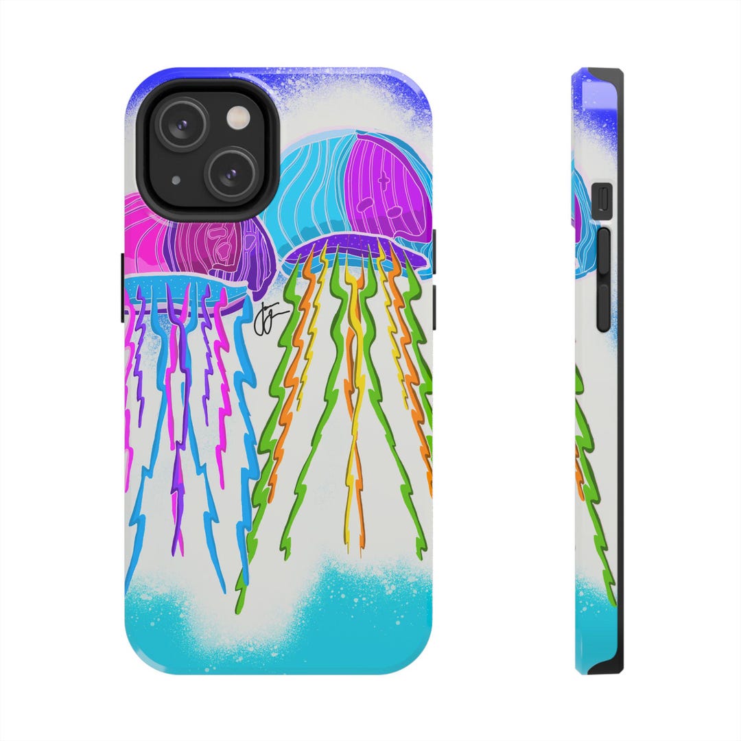 Paty & Fred Jellyfish Phantom Hunter Studio Original Phone Cases ...