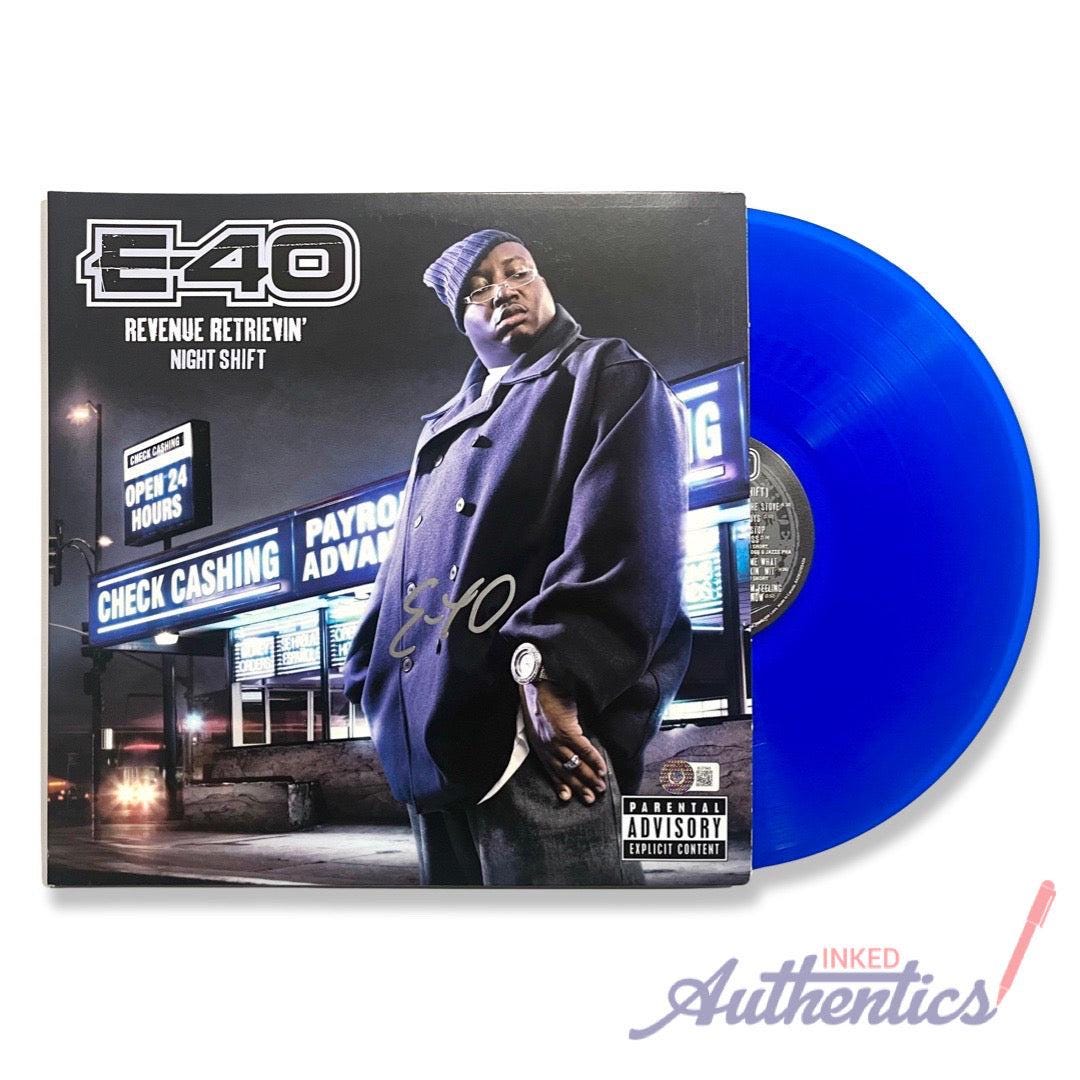 E-40 Signed Autographed Vinyl LP "revenue Retrievin': Night Shift ...