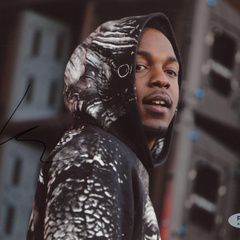 Kendrick Lamar Signed - Etsy