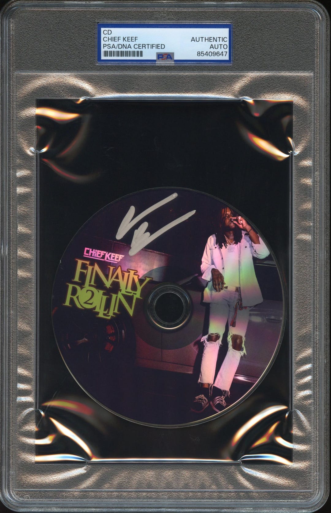 Chief Keef Signed Autographed CD “finally Rollin 2” PSA/DNA ...